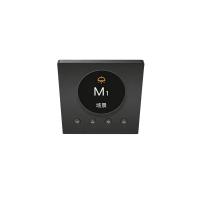 China MT34001 ODM KNX Rotary Dimming Curtain Panel Button Row IR Proximity Wake Adjustable Backlight, 86x93 for sale