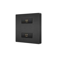 China MT-A-KP02 A-Series 2-Key ODM Smart Panel KNX Lighting Curtain Projector Long Short Press No Aux Power for sale
