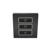 China MT-D1-KP03 D1-Series 3-Key ODM Smart Panel KNX Lighting Curtain Projector Long Short Press Scene LED for sale