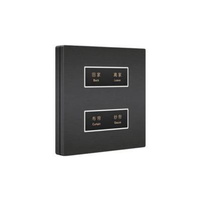 China MT-D1-KP04 D1-Series 4-Key ODM Smart Panel KNX Lighting Curtain Projector Long Short Press Scene  LED for sale