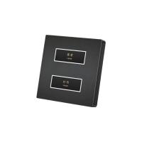 China MT-D2-KP02 D2-Series 2 Key ODM Smart Panel KNX Relay Switch Curtain Projector Long Short Press Scene LED for sale