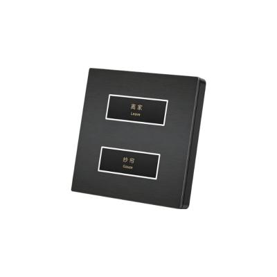 China MT-D2-KP02 D2-Series 2 Key ODM Smart Panel KNX Relay Switch Curtain Projector Long Short Press Scene LED for sale