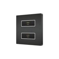 China MT-D2-KP02 D2-Series 2 Key ODM Smart Panel KNX Relay Switch Curtain Projector Long Short Press Scene LED for sale