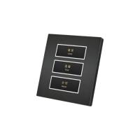 China MT-D2-KP03 D2-Series 3 Key ODM Smart Panel KNX Relay Switch Curtain Projector Long Short Press Scene LED for sale