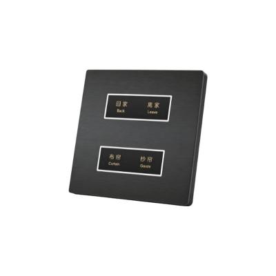 China MT-D2-KP04 D2-Series 4 Key ODM Smart Panel KNX Relay Switch Curtain Projector Long Short Press Scene LED for sale