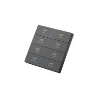 China MT-E1-KP08 E1-Series 8 Key ODM Smart Panel KNX Lighting Curtain Dimming Scene RGB Long Short Press for sale