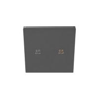 China MT-E1R4-KP02 E1R4-Series 2 Key ODM Smart Panel  KNX 4x6A Relay Curtain Dimming Scene  Long  Short Press for sale