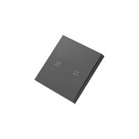 China MT-E1R4-KP02 E1R4-Series 2 Key ODM Smart Panel  KNX 4x6A Relay Curtain Dimming Scene  Long  Short Press for sale
