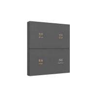 China MT-E1R4-KP04 E1R4-Series 4 Key ODM Smart Panel KNX 4x6A Relay Curtain Dimming Scene Long Short Press for sale