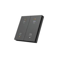 China MT-EV2R4-KP04 EV2R4 Series 4-Key ODM Smart Panel KNX 4-Ch 6A Relay Actuator Switch Curtain FCU Dimming Scenes for sale