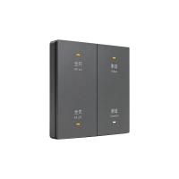 China MT-EV2-KP04 EV2-Series 4-Key ODM Smart Panel  KNX Zinc Alloy Lighting Curtain Switch Dimming Scenes for sale