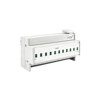 China MTN648493 Schneider KNX Switch Actuator REG-K 12-Channel 16A Manual Mode Light Grey DIN Rail 12 Module for sale