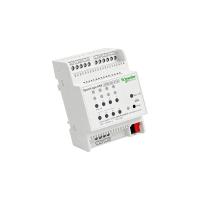 China MTN6700-0108 Schneider KNX 8-Channel Hybrid Switch Shutter Actuator White DIN Rail Multi-Function Module for sale