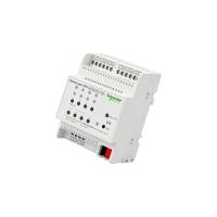 China MTN6700-0108 Schneider KNX 8-Channel Hybrid Switch Shutter Actuator White DIN Rail Multi-Function Module for sale