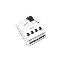 China MTN647593 Schneider KNX Switch Actuator REG-K 4-Channel 16A Manual Mode Light Grey DIN Rail 4 Module for sale