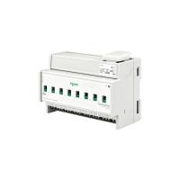 China MTN647893 Schneider KNX Switch Actuator REG-K 8-Channel 16A Manual Mode Light Grey DIN Rail 8 Module for sale