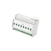 China MTN647895 Schneider KNX Switch Actuator REG-K 8-Channel 16A Current Detection Manual Light Grey DIN 8M for sale