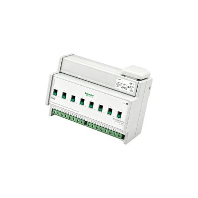 China MTN647895 Schneider KNX Switch Actuator REG-K 8-Channel 16A Current Detection Manual Light Grey DIN 8M for sale
