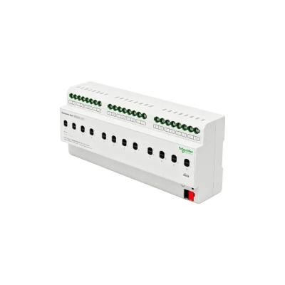 China MTN6700-0312 Schneider KNX Switch Actuator REG-K 12x250V 20A Manual Mode High-Density Hybrid DIN Rail Unit for sale
