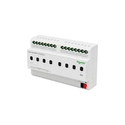 China MTN6700-0308 Schneider KNX Switch Actuator REG-K 8x250V 20A Manual Mode Multi-Duty DIN Rail Power Unit for sale