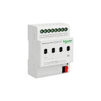 China MTN6700-0304 Schneider KNX Switch Actuator REG-K 4x250V 20A Manual Mode Hybrid Lighting Valve DIN Module for sale