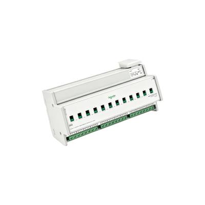 China MTN648495 Schneider KNX Switch Actuator REG-K 12Ch 230V 16A Current Sensing Manual Light Grey Module for sale