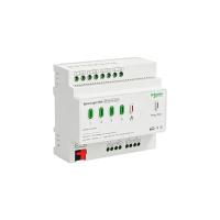 China MTN6720-0004 Schneider KNX Dimming Actuator 4-Channel 1-10V Manual Switch White DIN Rail Fluorescent Control for sale