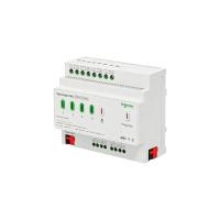 China MTN6720-0004 Schneider KNX Dimming Actuator 4-Channel 1-10V Manual Switch White DIN Rail Fluorescent Control for sale