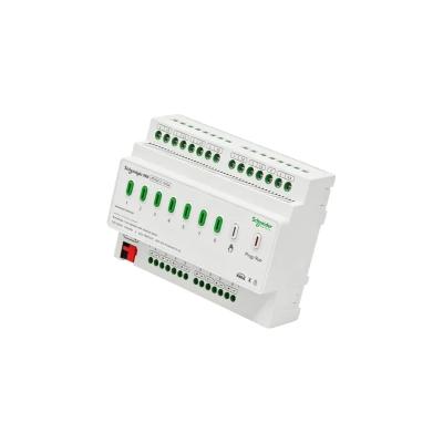 China MTN6720-0008 Schneider KNX Dimming Actuator 8-Channel 1-10V Manual Switch White DIN Rail Multi-Zone Unit for sale