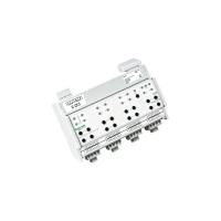 China MTN649808 Schneider KNX Blind Actuator REG-K 8-Channel 230V 10A Manual Grey DIN Rail Shutter Control Unit for sale