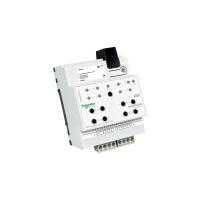 China MTN648704 Schneider KNX Blind Actuator REG-K 4-Channel 24V DC 6A Manual Grey DIN Rail SELV Shutter Drive for sale