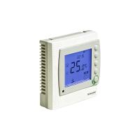 China TC303-3A2DLS Schneider TC300 Digital Fan Coil Thermostat Backlit LCD 3 Fan Speed 3A Relay Output Key Lock for sale