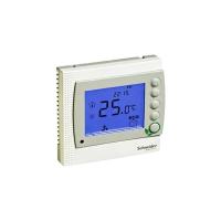 China TC303-3A2DLS Schneider TC300 Digital Fan Coil Thermostat Backlit LCD 3 Fan Speed 3A Relay Output Key Lock for sale