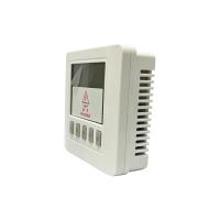 China TC500-4T-WH Schneider TC500 Series Fan Coil Thermostat 4 Pipe White LCD Display 3 Fan Speed Modbus Option for sale