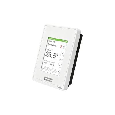 China SE8350U0B11 Schneider SE8000 Low Voltage Fan Coil and Zone Room Controller BACnet MS/TP RH Sensor White for sale