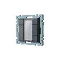China MTN627814 Schneider KNX M-System 4 Gang Plus Push Button Panel 8 Function Keys Anthracite Bus Coupler for sale