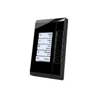 China 5085EDLB-EB Schneider Clipsal C-Bus Saturn eDLT 5 Key Wall Plate Espresso Black Dynamic Labels Metal for sale
