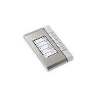 China 5085EDLB-SS Schneider Clipsal C-Bus Saturn eDLT 5 Key Wall Plate Stainless Steel Dynamic Labels Metal for sale