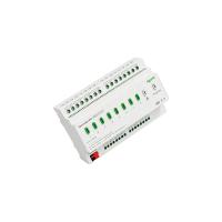 China MTN6720-0008 Schneider KNX 1-10V Dimming Module 8 Outputs Local Push Buttons LED Loads White DIN Rail for sale