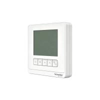 China TC903-3A4LA Schneider SpaceLogic Hotel Room Wall Thermostat On/Off Valve LCD 240V White Frost Guard for sale