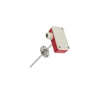 China STD100-100 Schneider Duct Temperature Sensor 100mm Probe NTC 1.8k Ohm IP65 Air Duct Mounting Sensor for sale