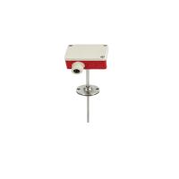China STD100-100 Schneider Duct Temperature Sensor 100mm Probe NTC 1.8k Ohm IP65 Air Duct Mounting Sensor for sale