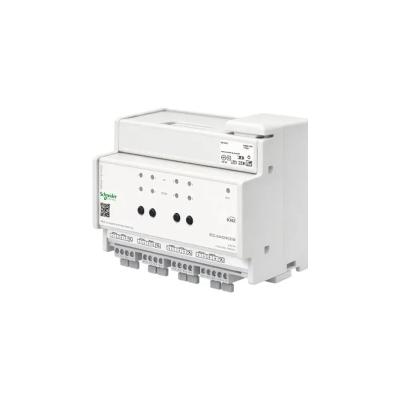 China MTN6710-0004 Schneider SpaceLogic KNX Multi Phase Dimming Actuator Four Way 250W Hand Mode Grey Rail for sale