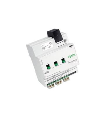 China MTN646991 Schneider SpaceLogic KNX 0-10V Control Unit Three Gang Hand Operation Grey Ballast Dimmer for sale