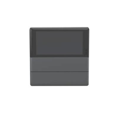 China NP16212_01BK_E1 Schneider Unica Range KNX Wall Station Five Keys Black plus Room Thermostat Display Screen for sale