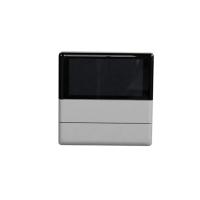 China NP16212_01MS Schneider Unica Range KNX Wall Station Five Keys Metallic Silver with Room Thermostat Screen for sale