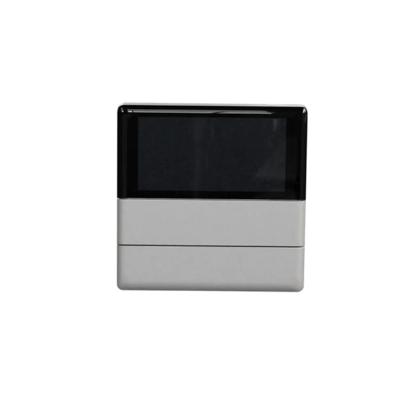 China NP16212_01MS Schneider Unica Range KNX Wall Station Five Keys Metallic Silver with Room Thermostat Screen for sale