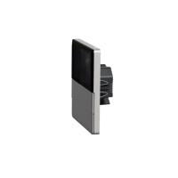 China NP16212_01MS Schneider Unica Range KNX Wall Station Five Keys Metallic Silver with Room Thermostat Screen for sale