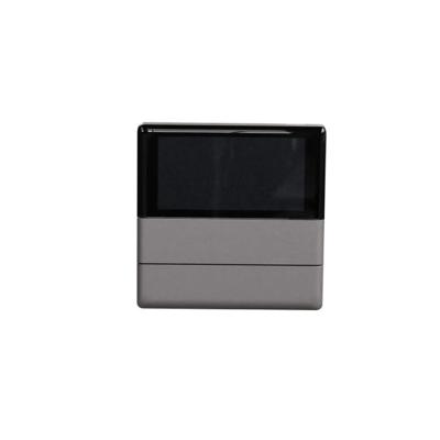 China NP16212_01SL Schneider Unica Range KNX Wall Station Five Keys Silver plus Thermostat Display Screen Panel for sale
