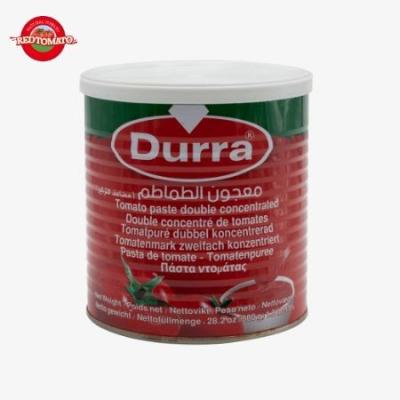 China Red Tin Tomato Paste , Easy Open Lid Tomato Paste 800g 30%-100% Purity for sale